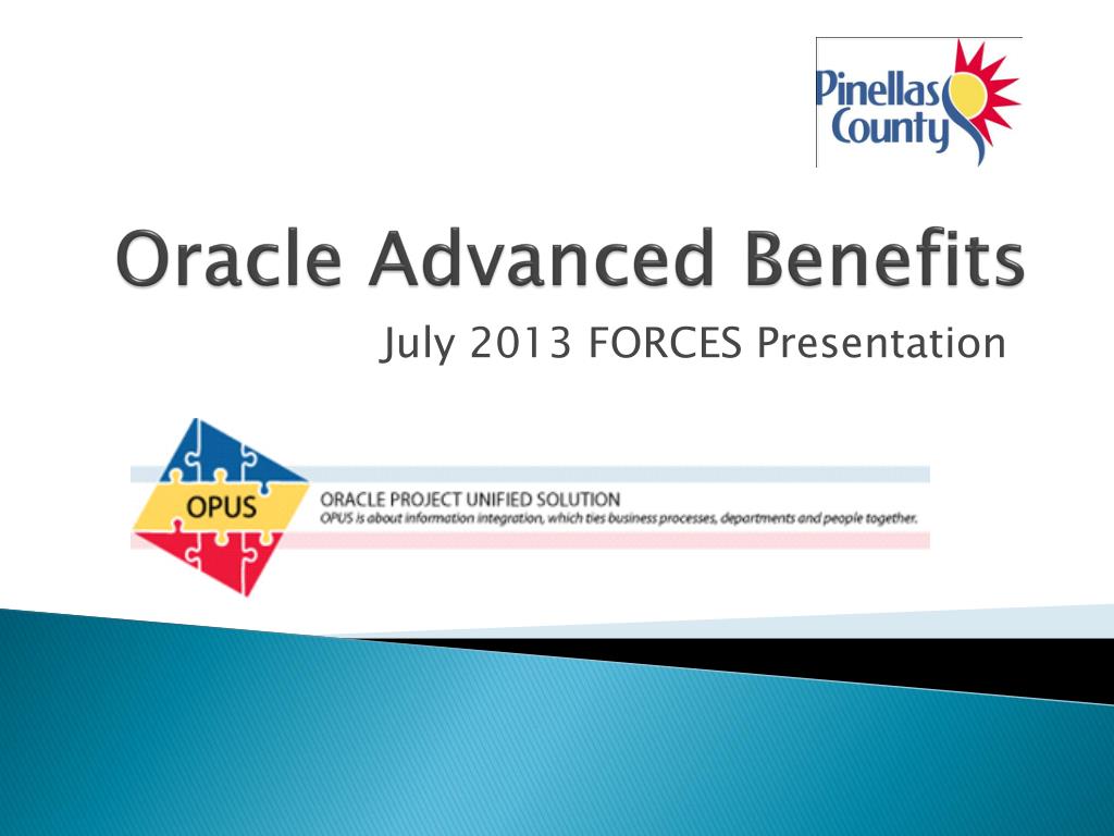 PPT - Oracle Advanced Benefits PowerPoint Presentation, free download ...