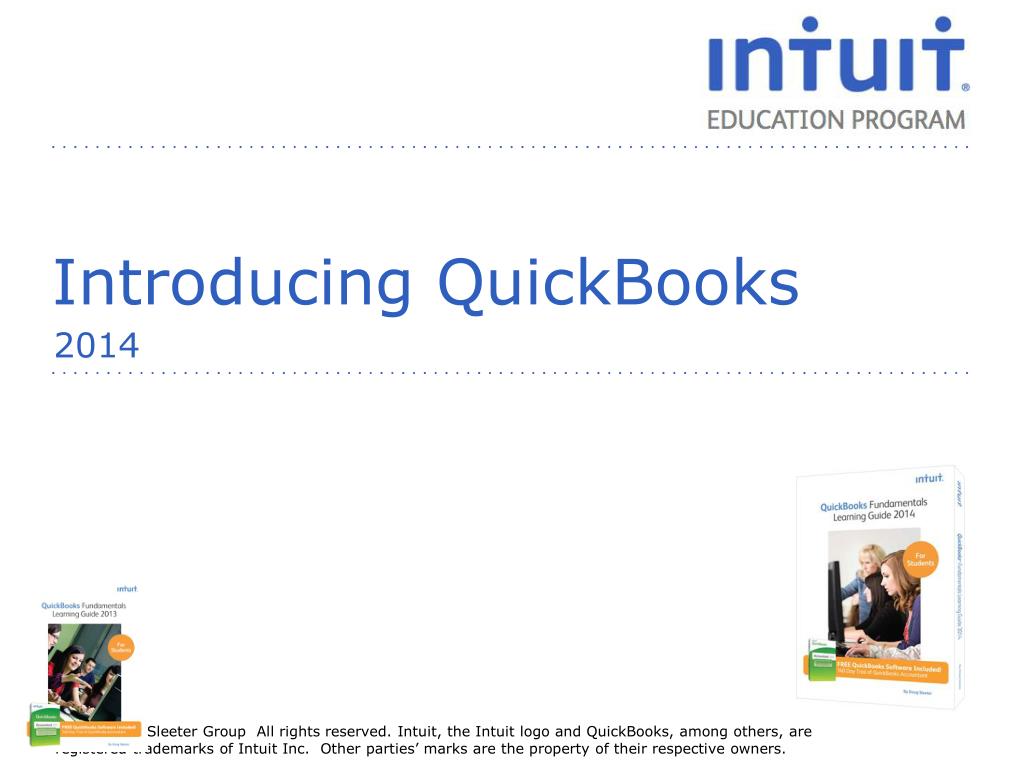 PPT - Introducing QuickBooks PowerPoint Presentation, free download ...