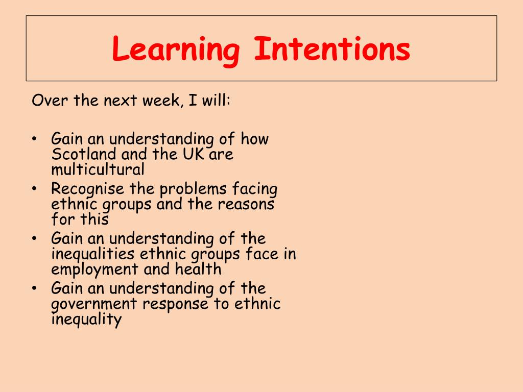 PPT - Learning Intentions PowerPoint Presentation, free download - ID ...