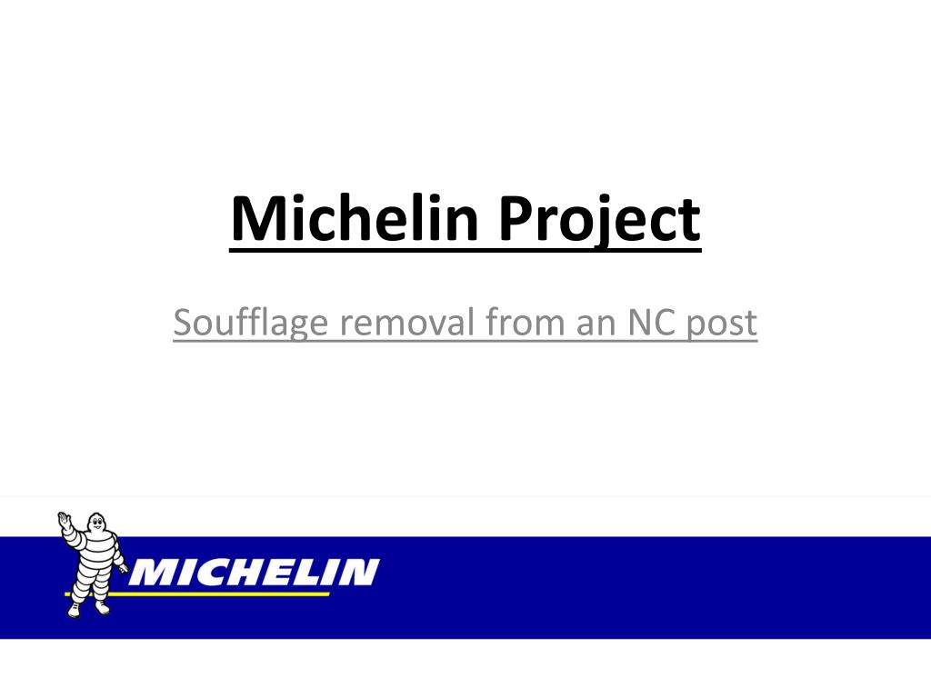 PPT - Michelin Project PowerPoint Presentation, free download - ID:1559144