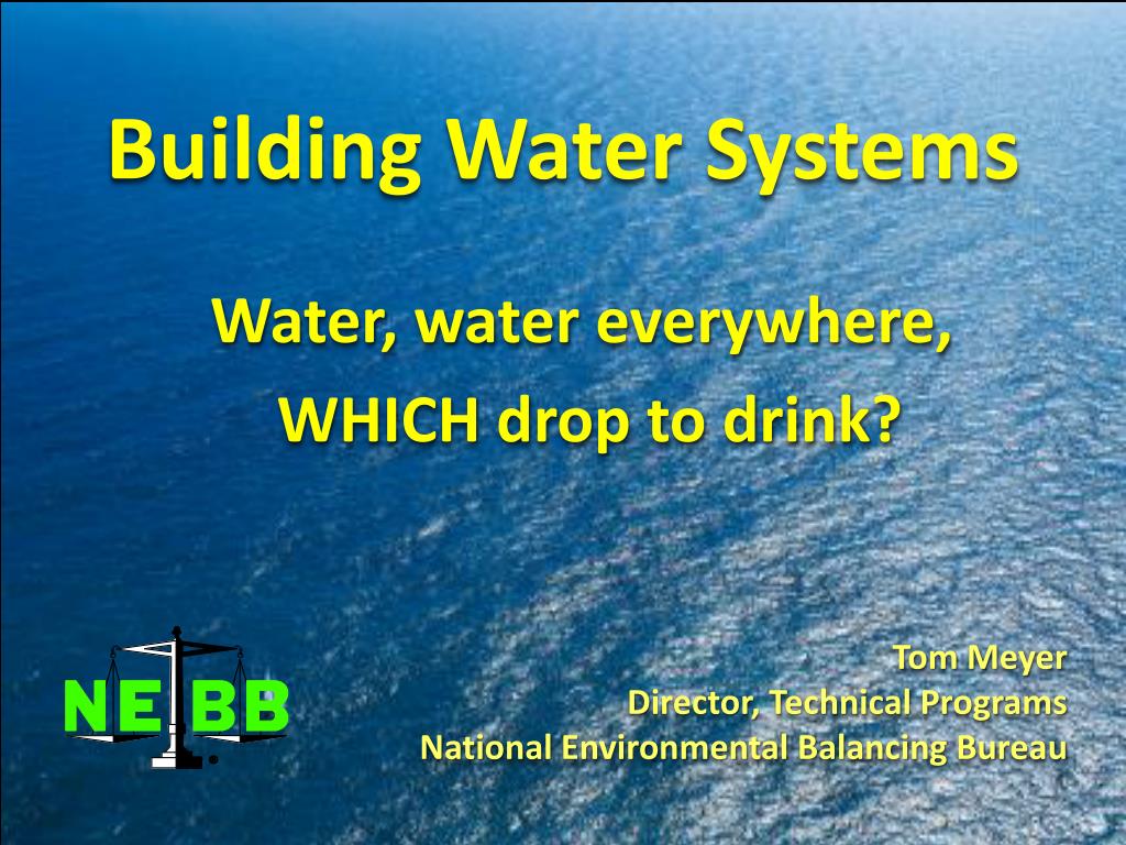 PPT - Building Water Systems PowerPoint Presentation, free download ...