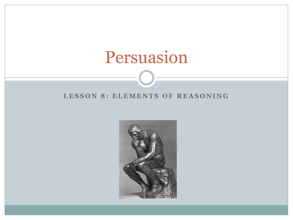 PPT - Persuasion PowerPoint Presentation, free download - ID:1559571