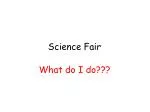 PPT - Example of Science Fair Report PowerPoint Presentation, free ...