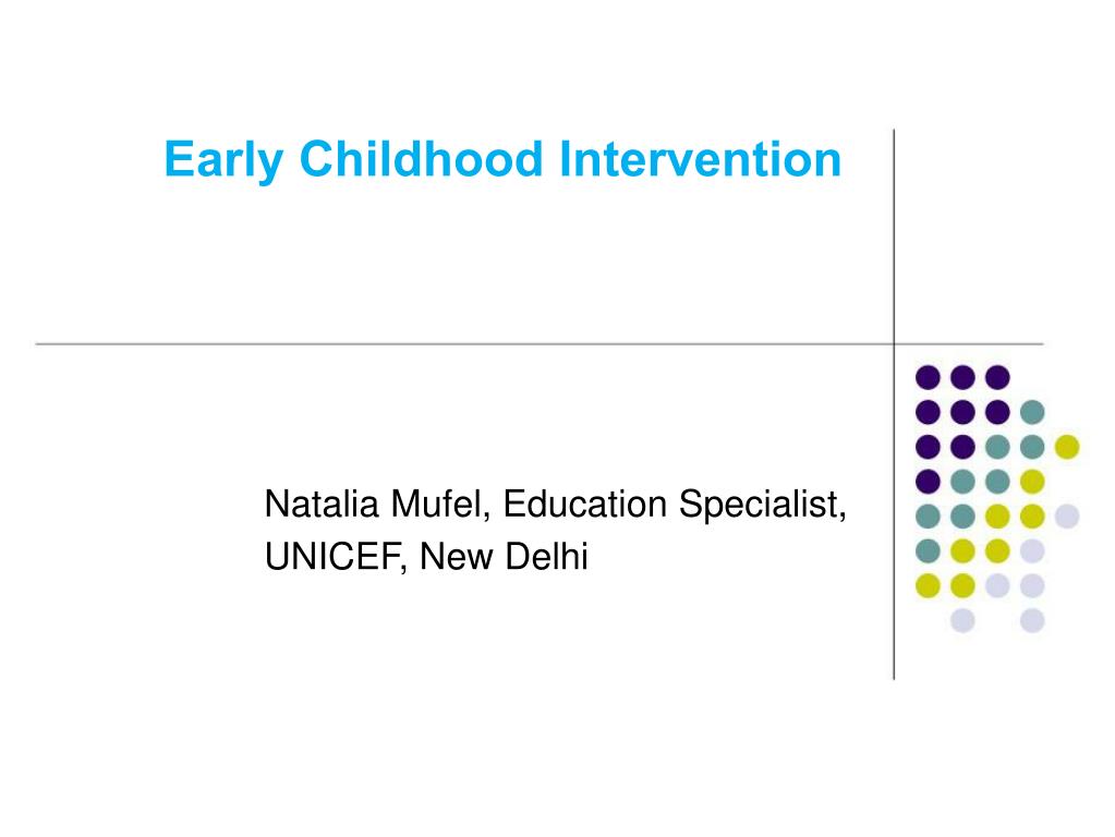PPT - Early Childhood Intervention PowerPoint Presentation, free ...