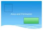 PPT - Area and perimeter PowerPoint Presentation, free download - ID:706098
