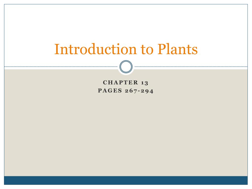 PPT - Introduction to Plants PowerPoint Presentation, free download ...