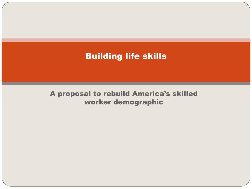 PPT - Building life skills PowerPoint Presentation, free download - ID ...