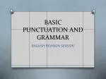 PPT - The Comma: Punctuation and Grammar Rhythm and Flow Part II Direct ...
