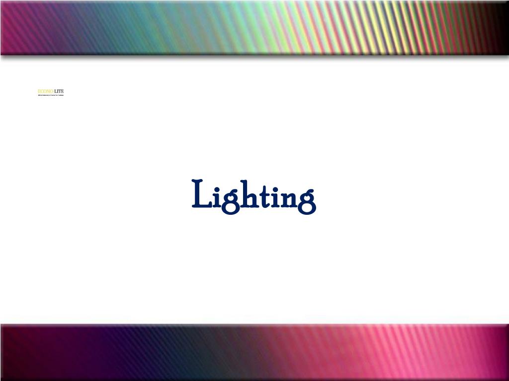 PPT - Lighting PowerPoint Presentation, free download - ID:1563481