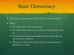 PPT - Basic Concepts of Democracy PowerPoint Presentation, free ...