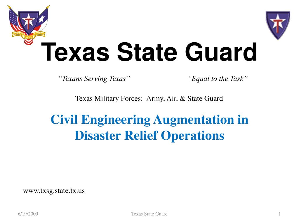 PPT - Texas State Guard PowerPoint Presentation, free download - ID:1565371