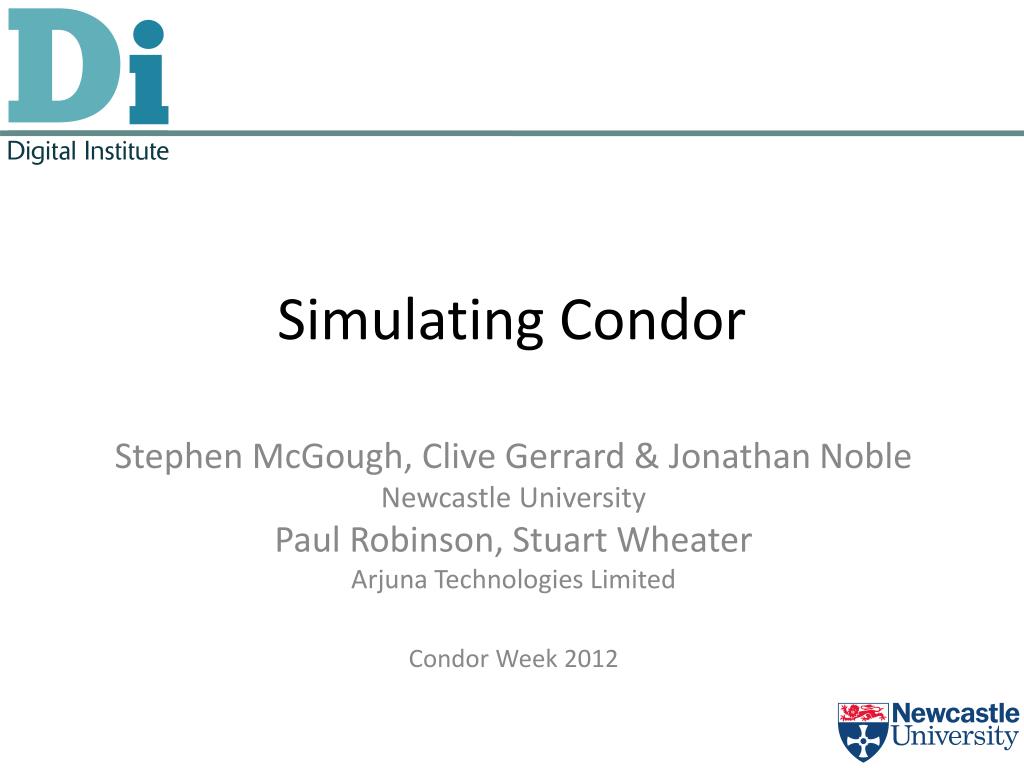PPT - Simulating Condor PowerPoint Presentation, free download - ID:1566323