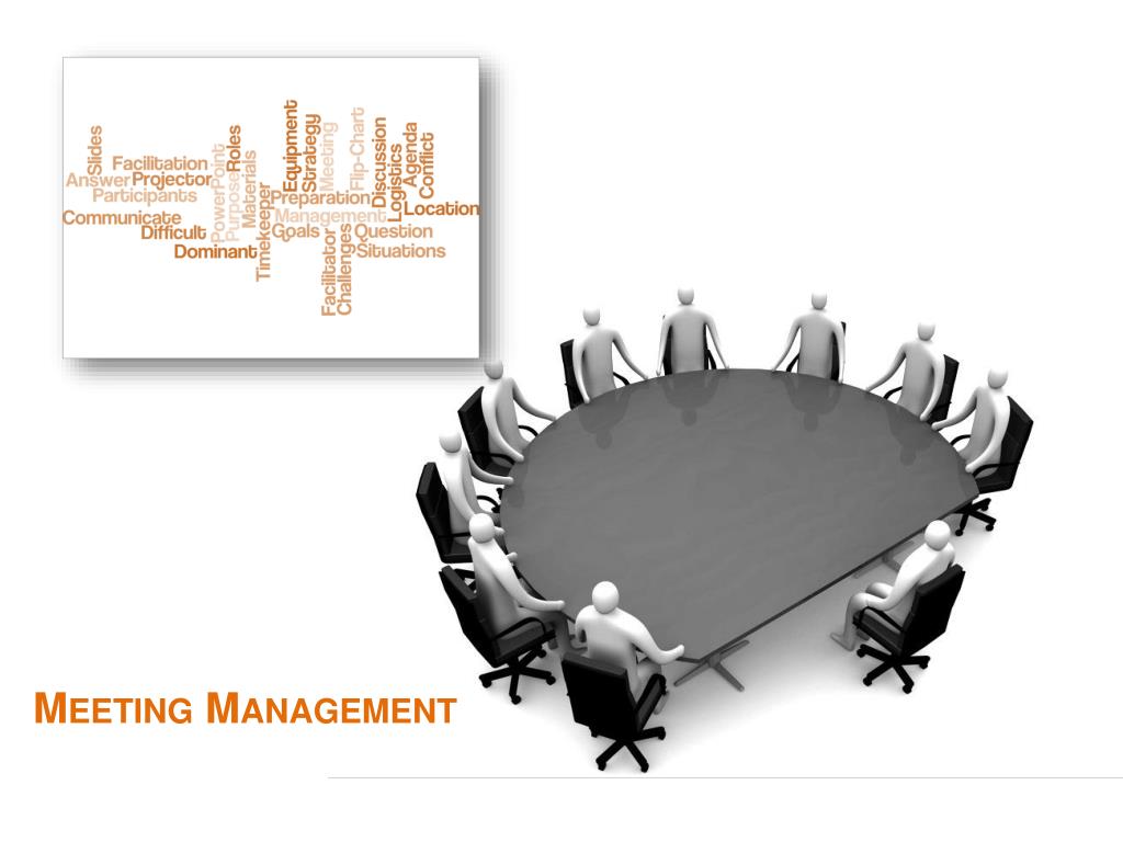PPT - Meeting Management PowerPoint Presentation, free download - ID ...