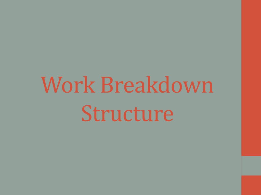 PPT - Work Breakdown Structure PowerPoint Presentation, free download ...