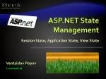 PPT - ASP.NET State Management PowerPoint Presentation, free download ...