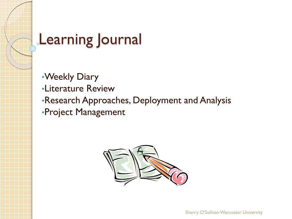 PPT - Learning Journal PowerPoint Presentation, free download - ID:1567782