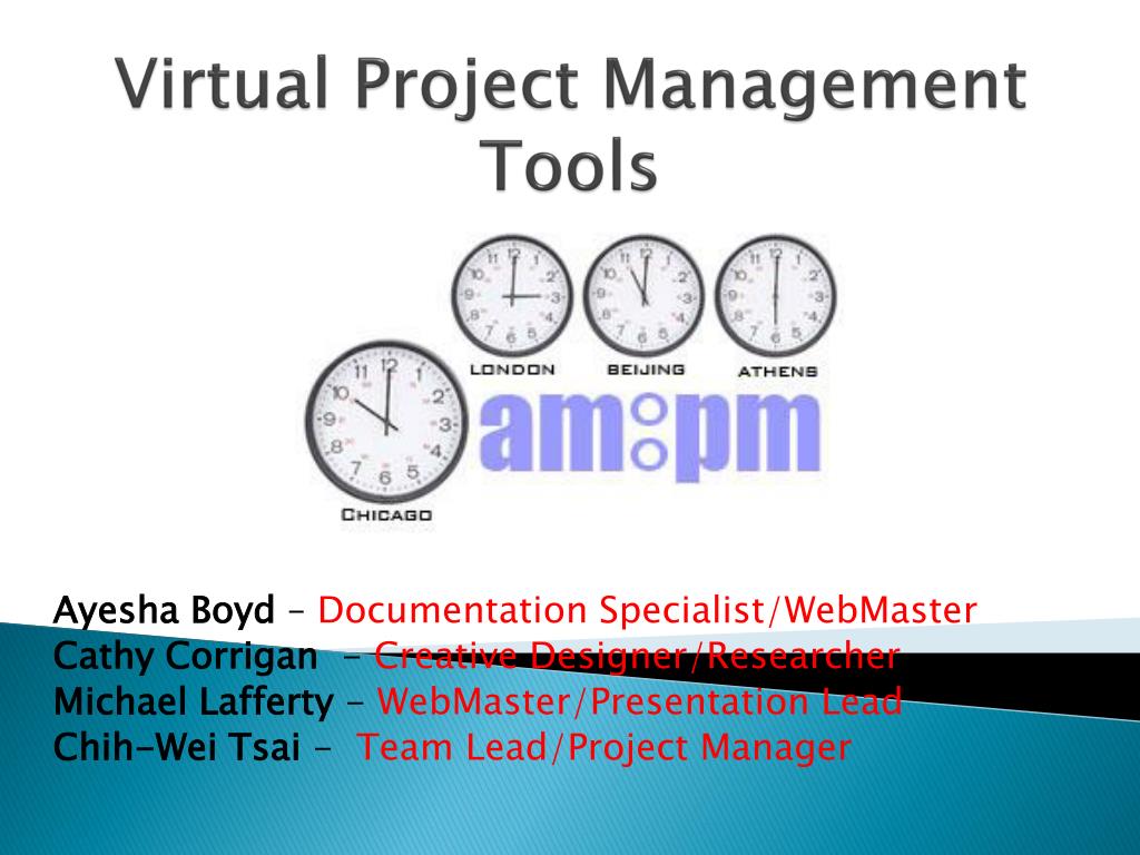 PPT - Virtual Project Management Tools PowerPoint Presentation, free ...