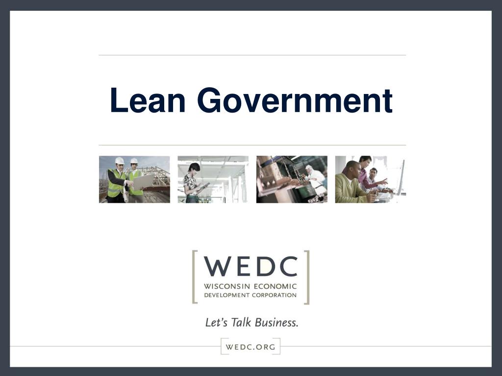 PPT - Lean Government PowerPoint Presentation, free download - ID:1568318