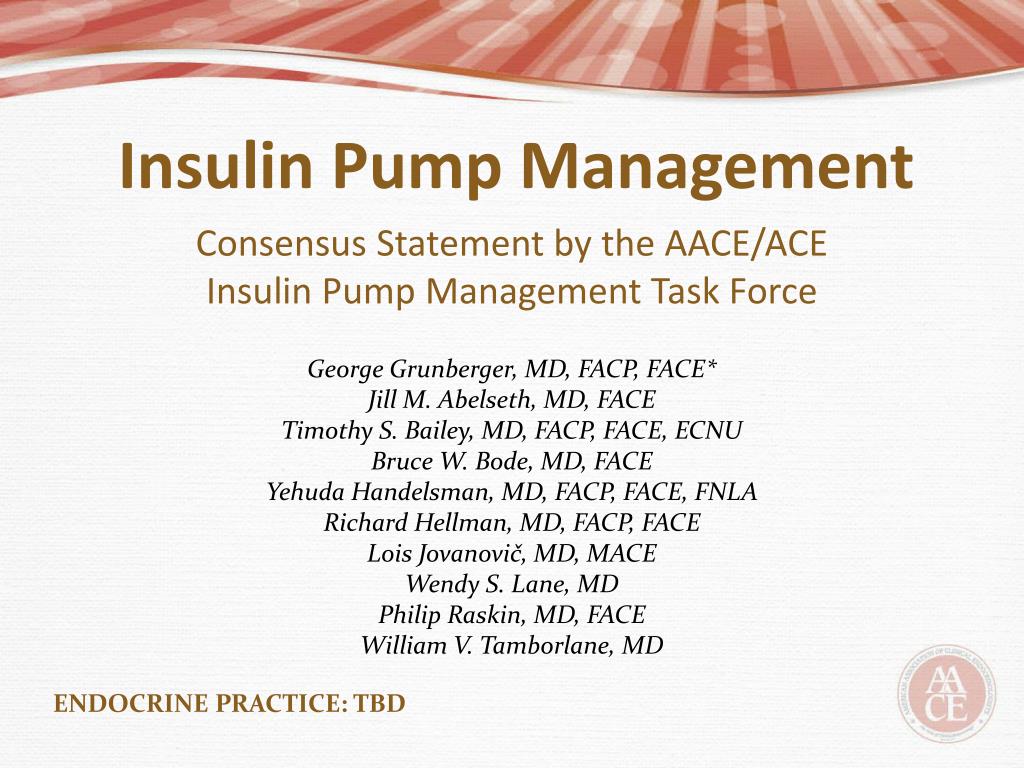 PPT - Insulin Pump Management PowerPoint Presentation, free download ...