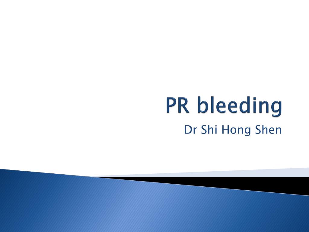 PPT - PR bleeding PowerPoint Presentation, free download - ID:1569370