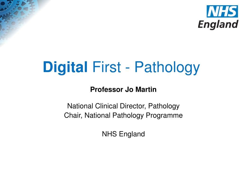PPT - Digital First - Pathology PowerPoint Presentation, free download ...