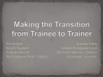 PPT - MAKING THE TRANSITION FROM SCHOOL TO WORK PowerPoint Presentation ...