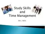 PPT - Improving the Time management Skills PowerPoint Presentation ...