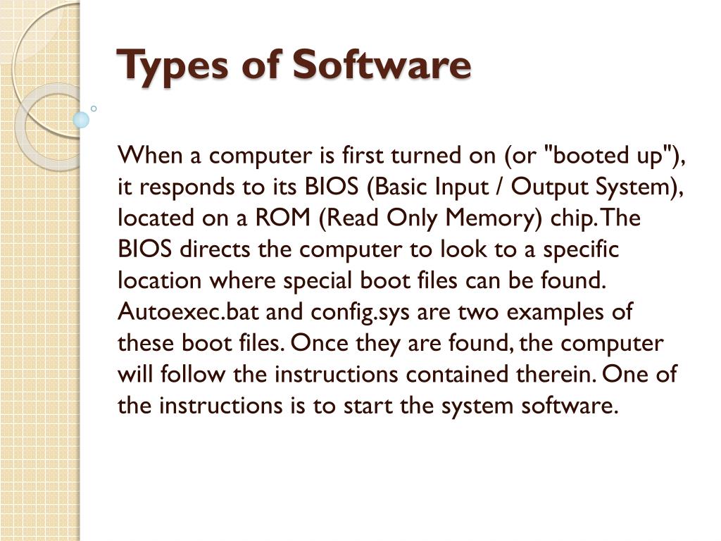 PPT - Types of Software PowerPoint Presentation, free download - ID:1574112
