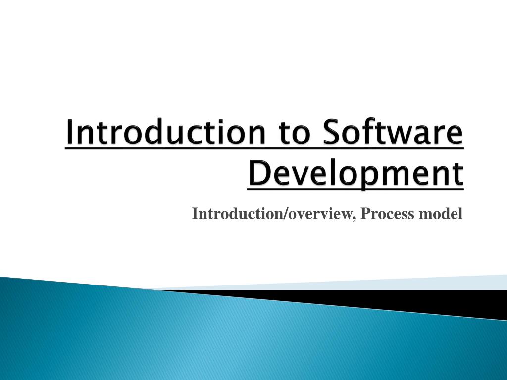 PPT - Introduction to Software Development PowerPoint Presentation ...