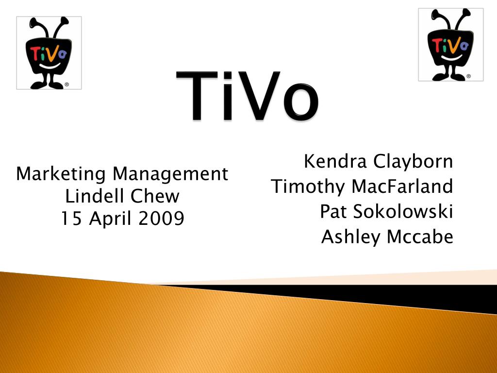 PPT - TiVo PowerPoint Presentation, free download - ID:1574404