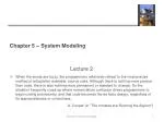 PPT - Chapter 5 – System Modeling PowerPoint Presentation, free ...