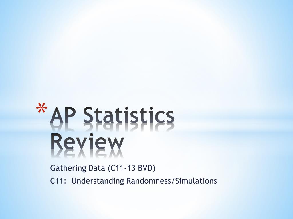 PPT - AP Statistics Review PowerPoint Presentation, free download - ID ...