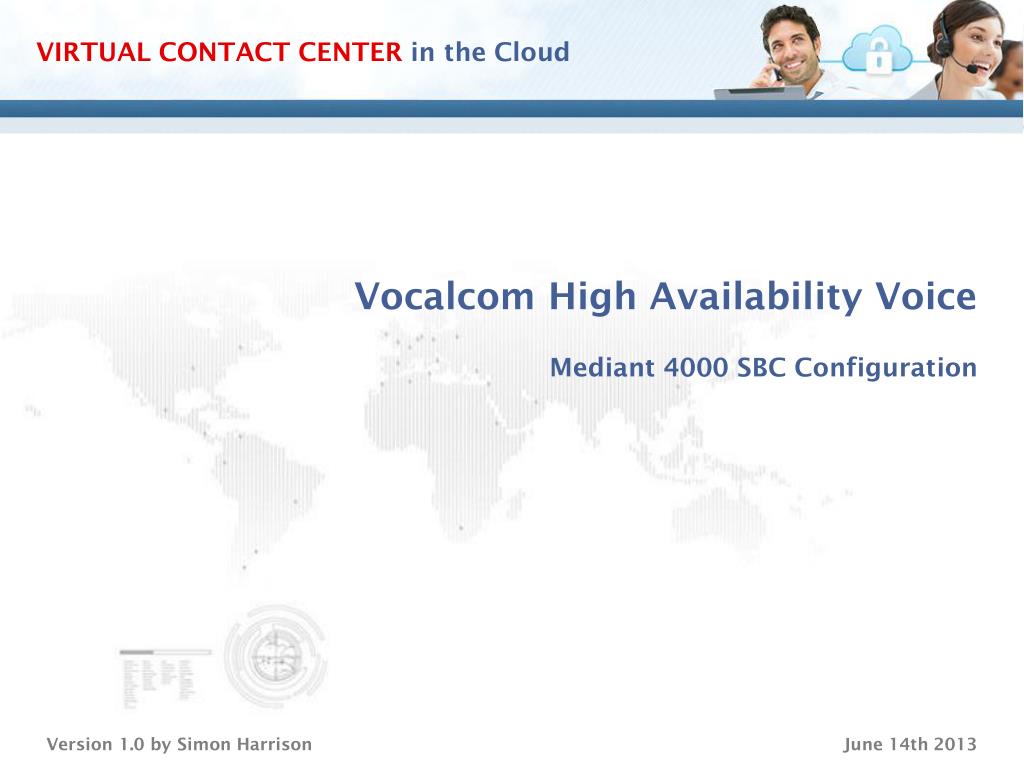 PPT - Vocalcom High Availability Voice PowerPoint Presentation, free ...
