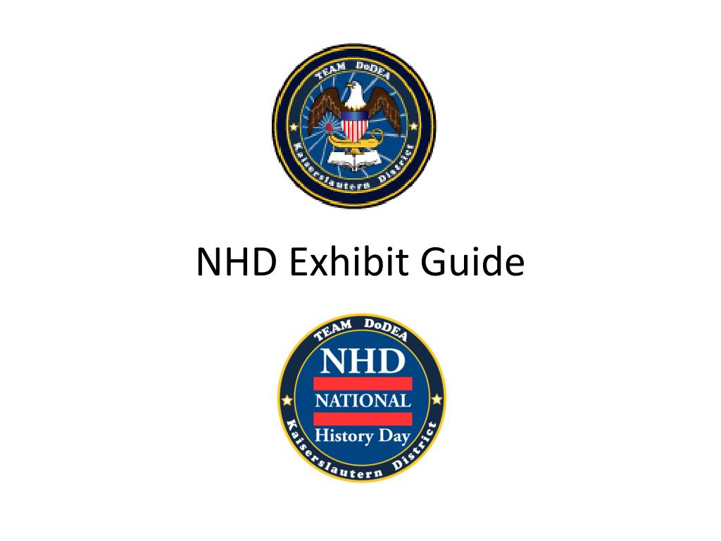 PPT - NHD Exhibit Guide PowerPoint Presentation, free download - ID:1576465