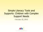 PPT - Children with Complex Needs PowerPoint Presentation, free ...
