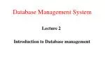 PPT - Database Management System PowerPoint Presentation, free download ...