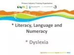 PPT - Numeracy and literacy PowerPoint Presentation, free download - ID ...