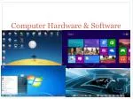 PPT - Computer Hardware And Software PowerPoint Presentation, free ...