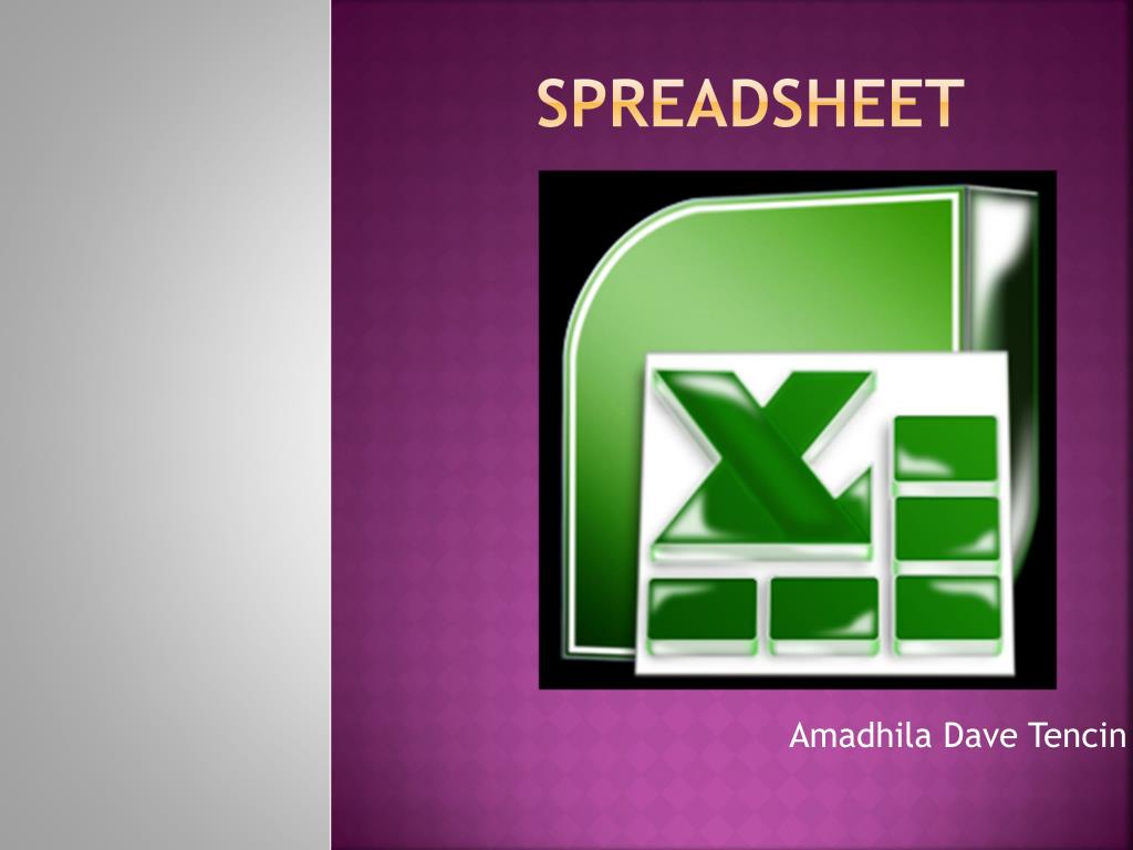 PPT - Spreadsheet PowerPoint Presentation, free download - ID:1577914