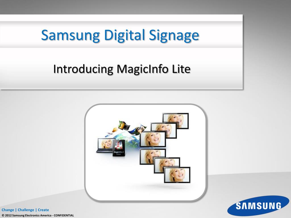 PPT - Samsung Digital Signage PowerPoint Presentation, free download ...
