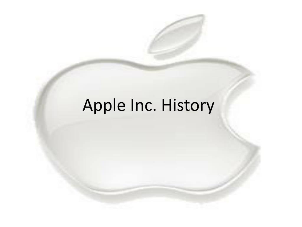 PPT - Apple Inc. History PowerPoint Presentation, free download - ID ...