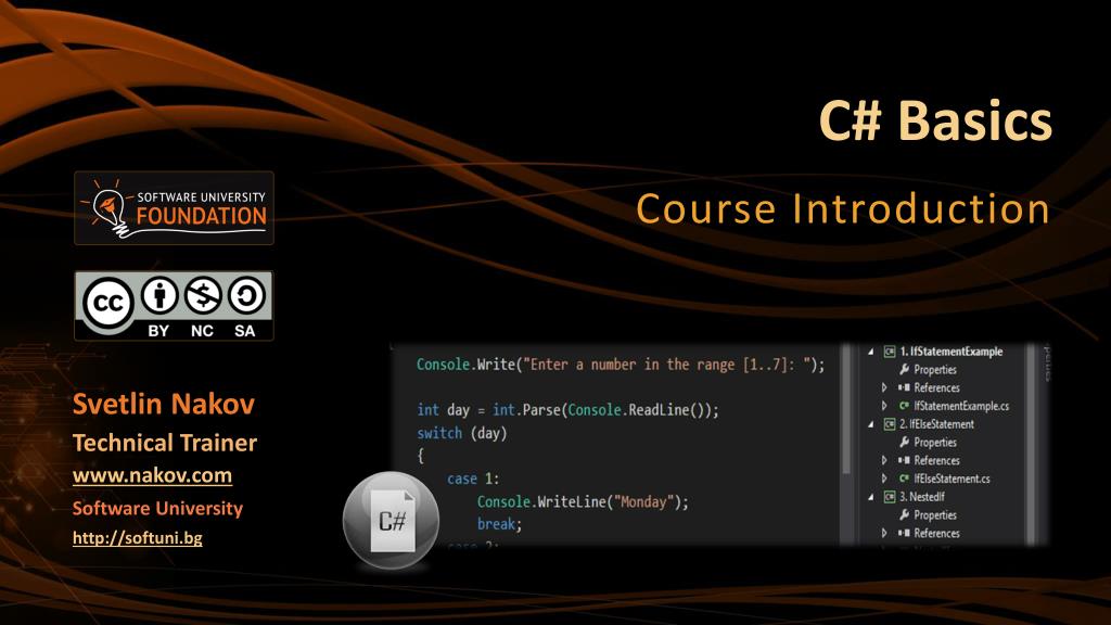 PPT - C# Basics PowerPoint Presentation, free download - ID:1581433