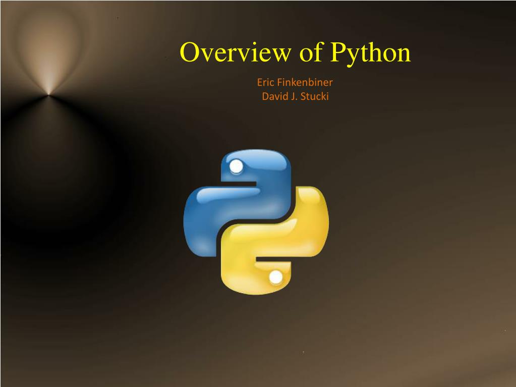 PPT - Overview of Python PowerPoint Presentation, free download - ID ...