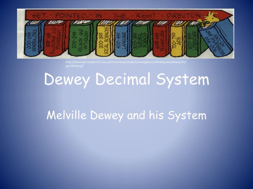 PPT - Dewey Decimal System PowerPoint Presentation, free download - ID ...