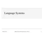 PPT - Language Systems PowerPoint Presentation, free download - ID:1743279