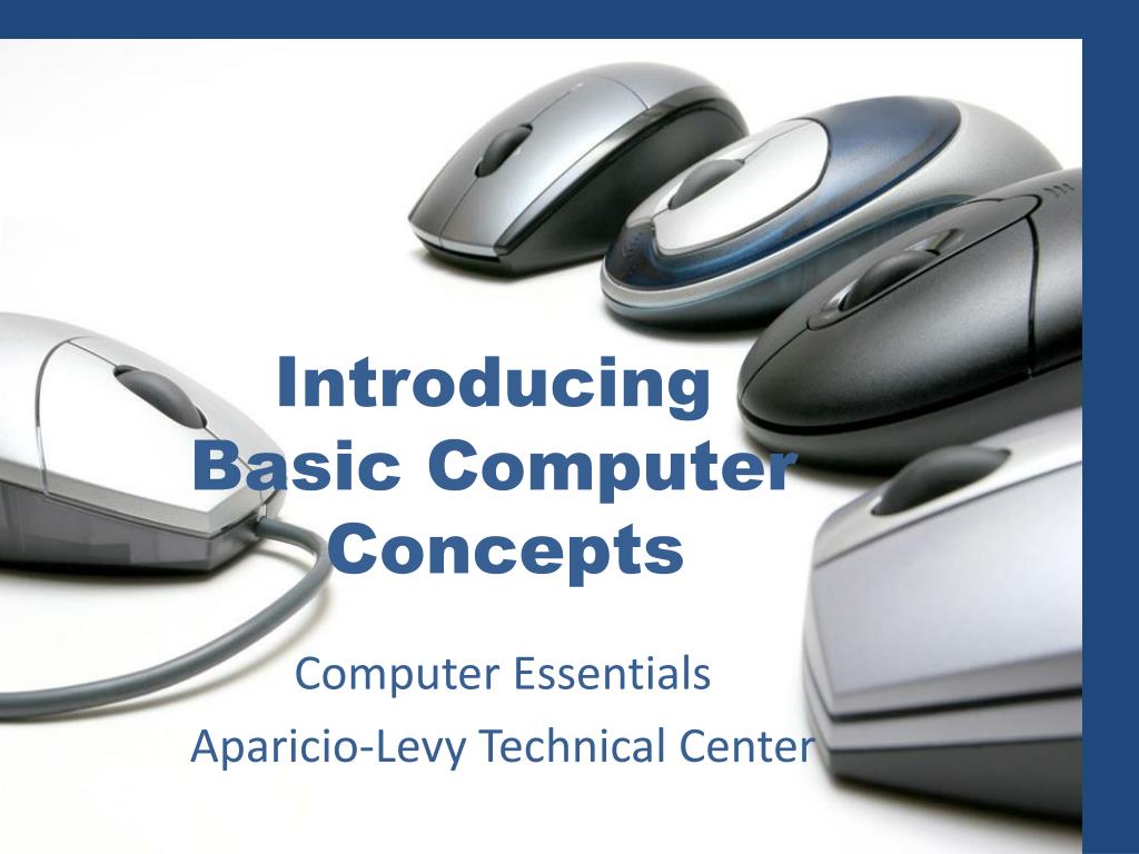 PPT - Introducing Basic Computer Concepts PowerPoint Presentation, free ...