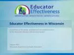 PPT - Tom Suchomel Woznicki Employment Records (Wisconsin Educator ...