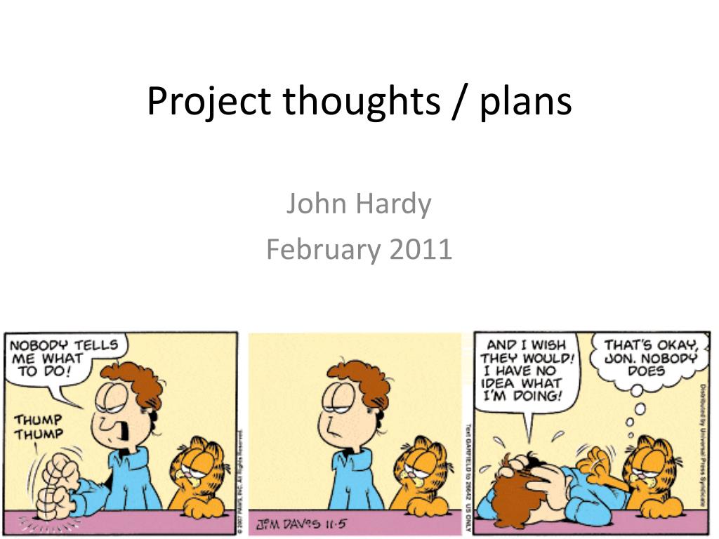PPT - Project thoughts / plans PowerPoint Presentation, free download ...