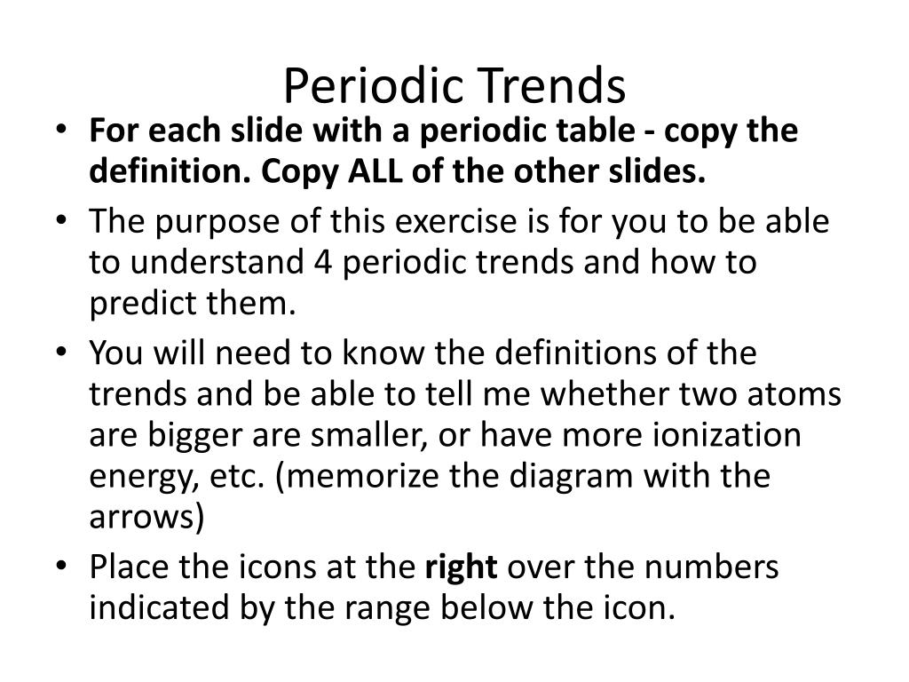 PPT - Periodic Trends PowerPoint Presentation, free download - ID:1586994