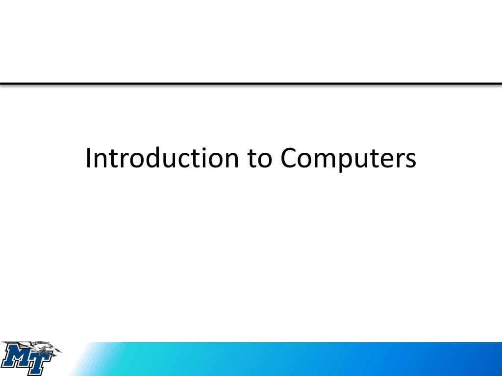 PPT - Introduction to Computers PowerPoint Presentation, free download ...